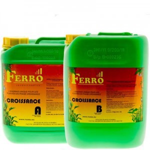 Ferro Grow A+B 2x10 litres - CityPlantes - Growshop en ligne